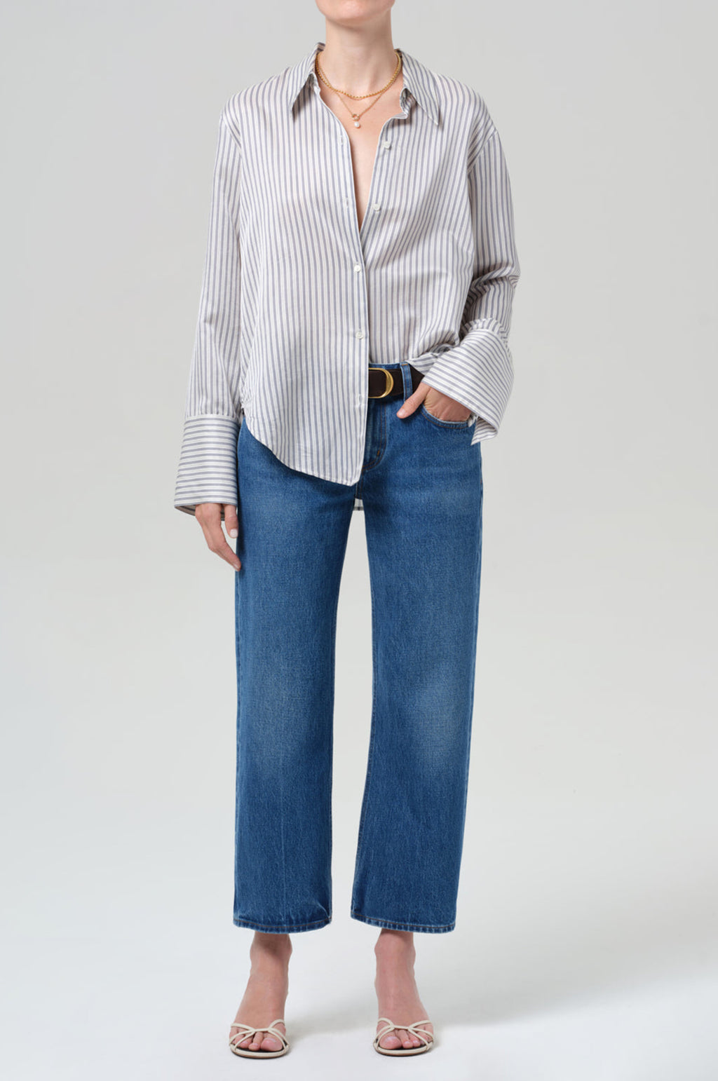 Citizens of Humanity Faye Vintage Straight Azure Blue – The Hambledon