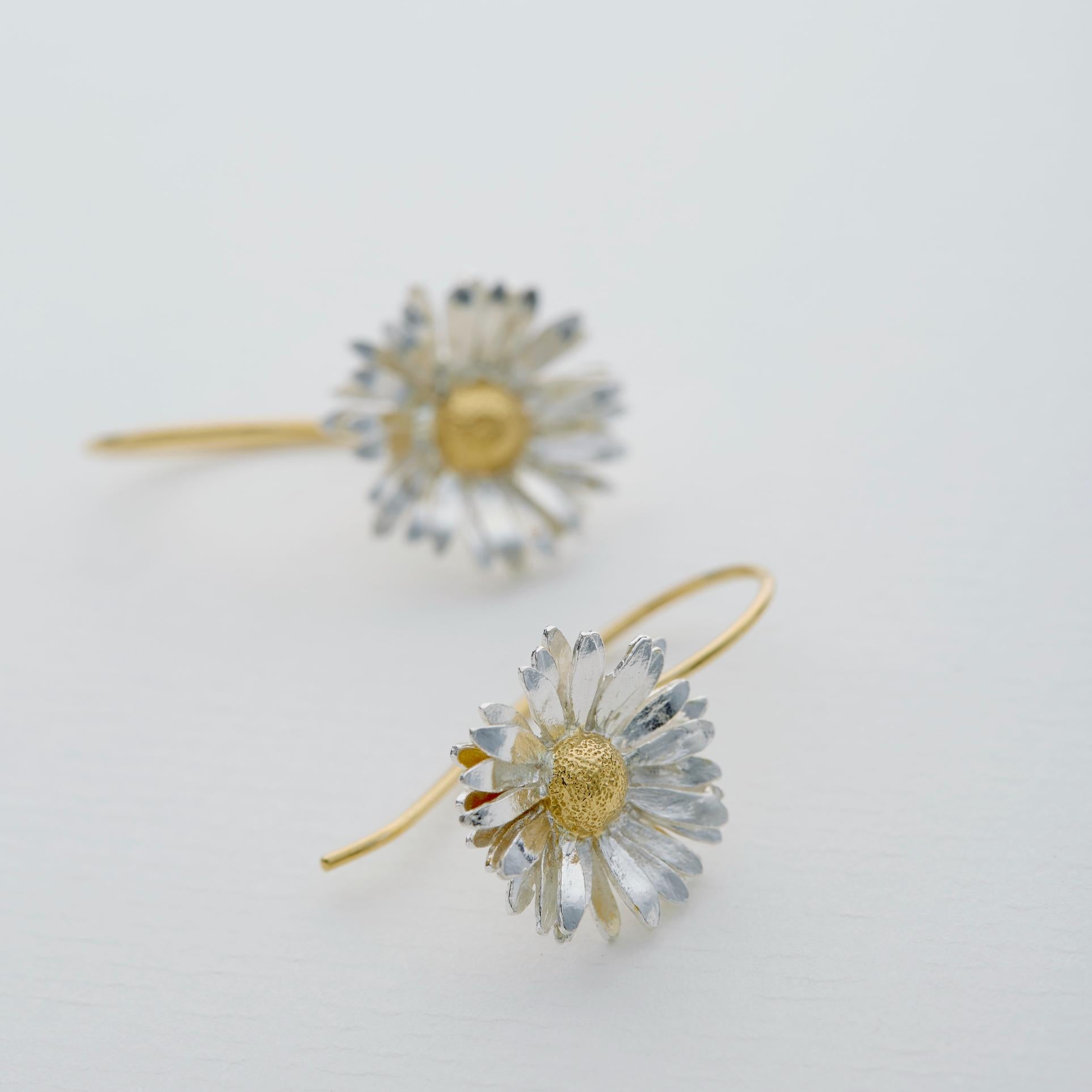 Alex Monroe Big Daisy Hook Earrings – The Hambledon