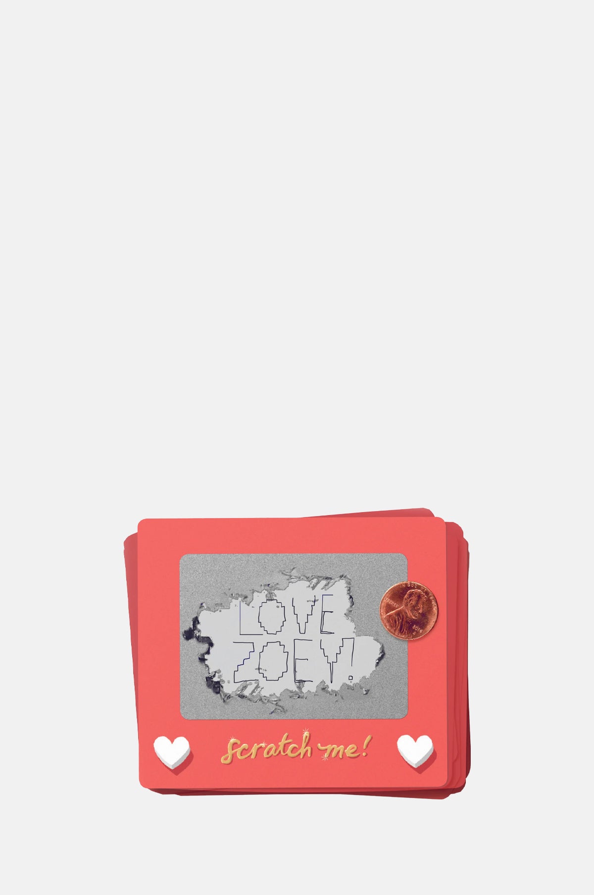 Inklings Paperie Scratch-A-Sketch Scratch-Off Valentines Cards – The ...