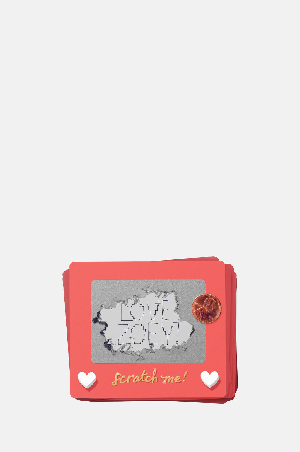 Inklings Paperie Scratch-A-Sketch Scratch-Off Valentines Cards – The ...