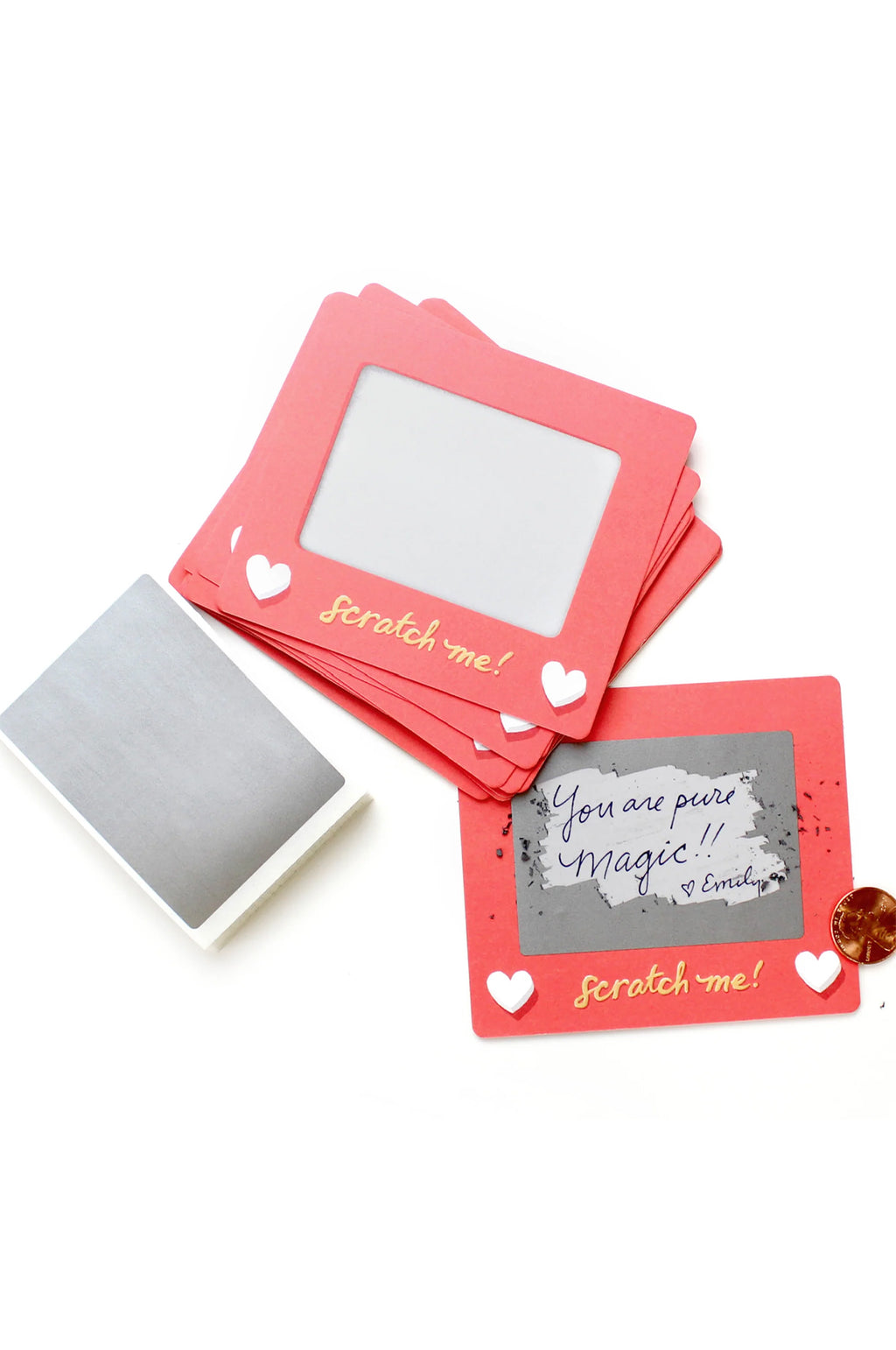 Inklings Paperie Scratch-A-Sketch Scratch-Off Valentines Cards – The ...