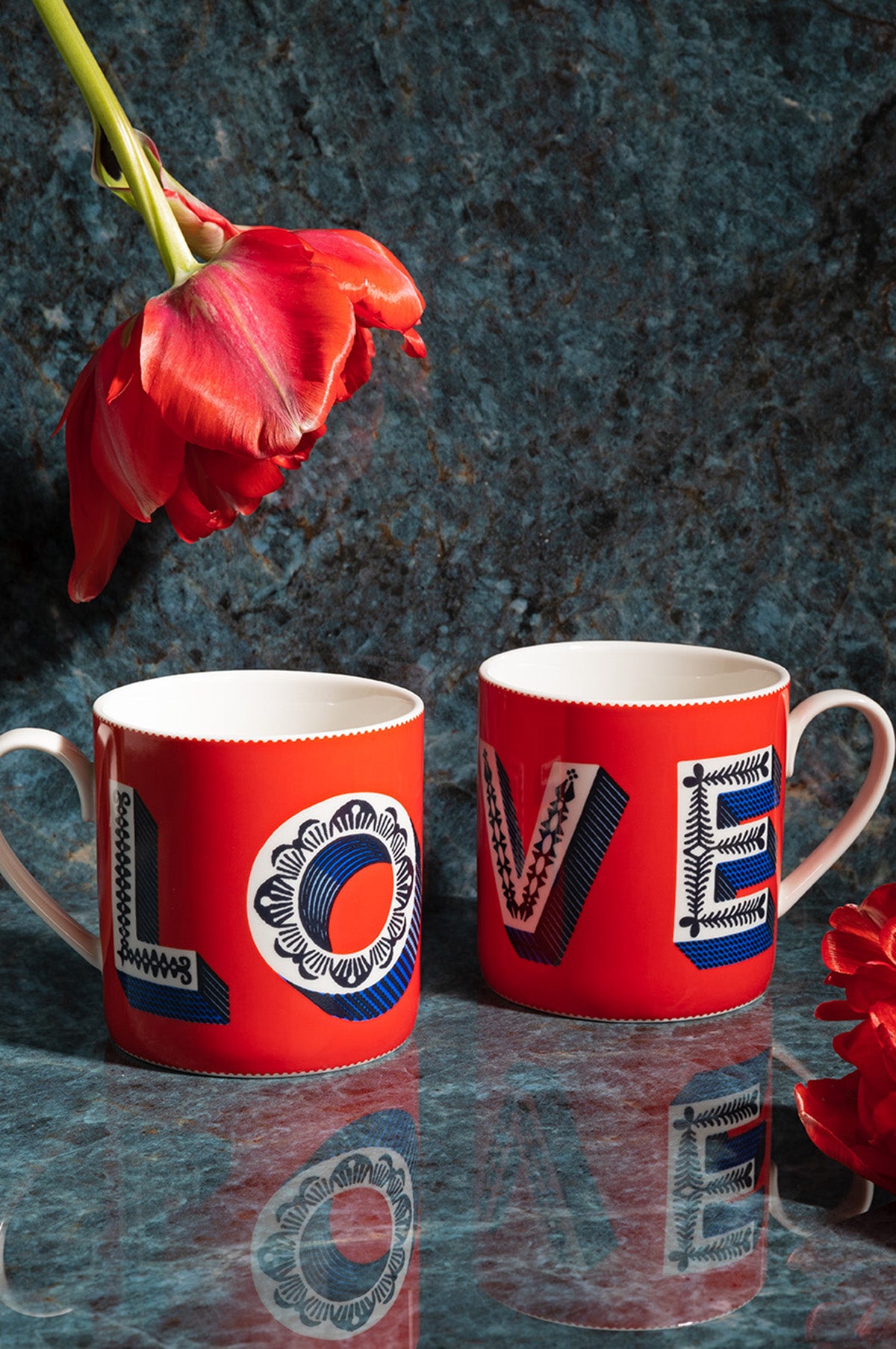 Jamida Love Mug Red – The Hambledon