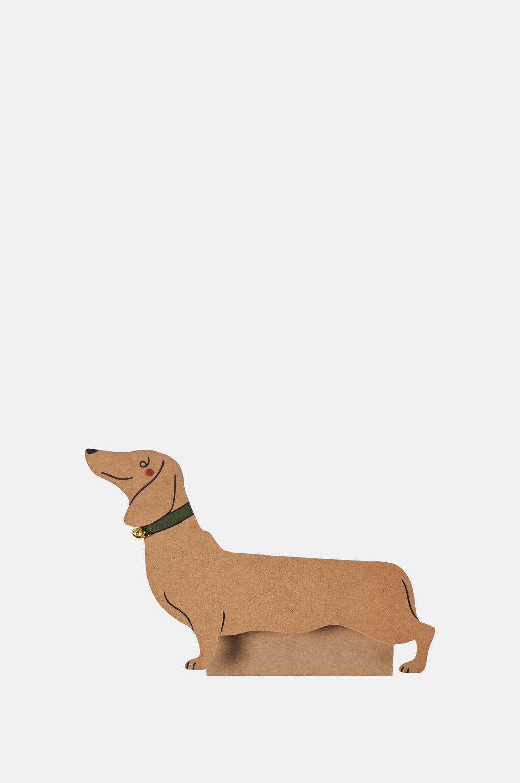 Kitty Kenda Standing Dachshund Sausage Dog Shaped Greeting Card – The ...