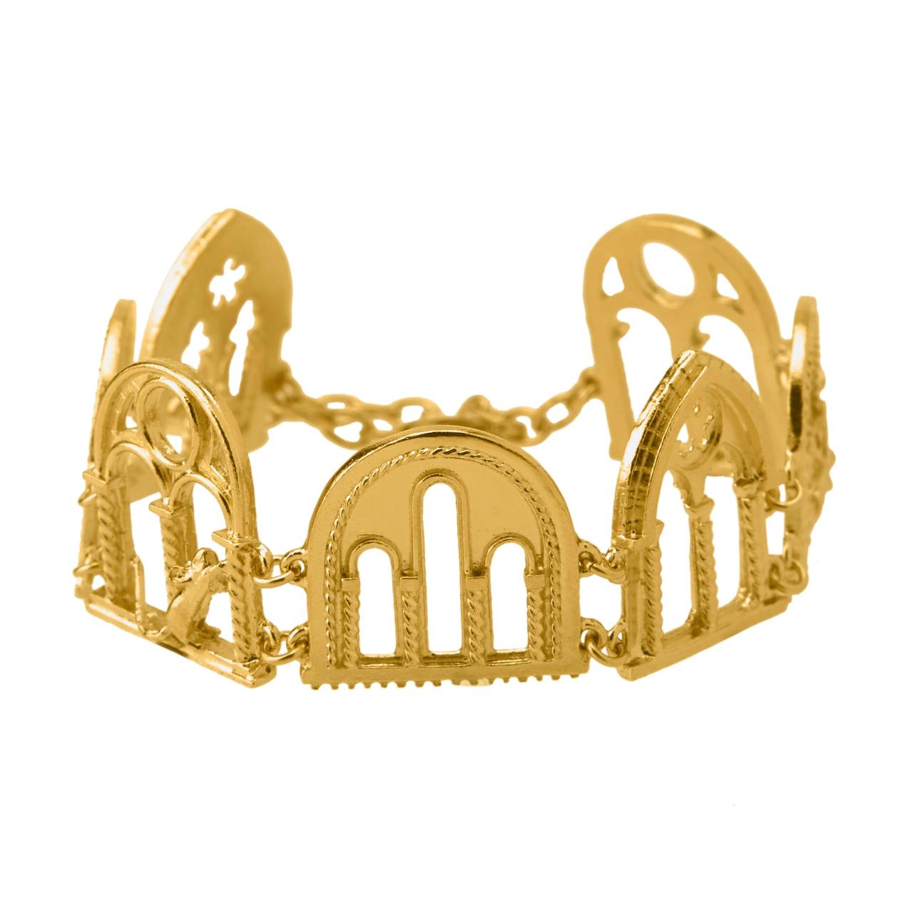 Alex Monroe Linked Window Discovery Bracelet Gold – The Hambledon