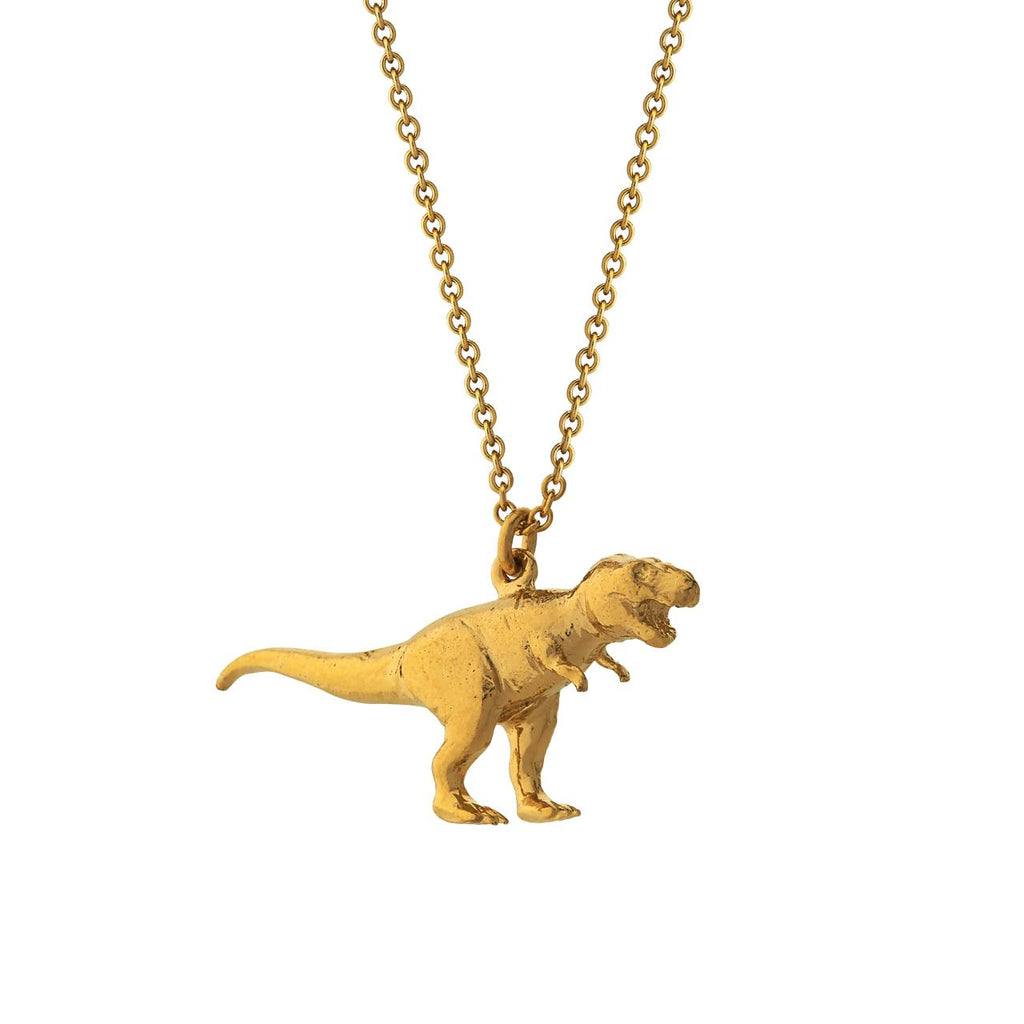 Alex Monroe Tyrannosaurus Rex Necklace Gold – The Hambledon