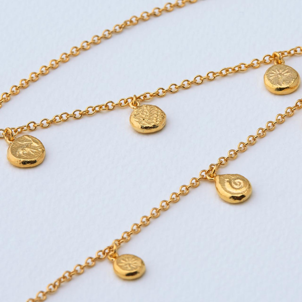 Alex Monroe Paleontology Nugget Necklace Gold – The Hambledon
