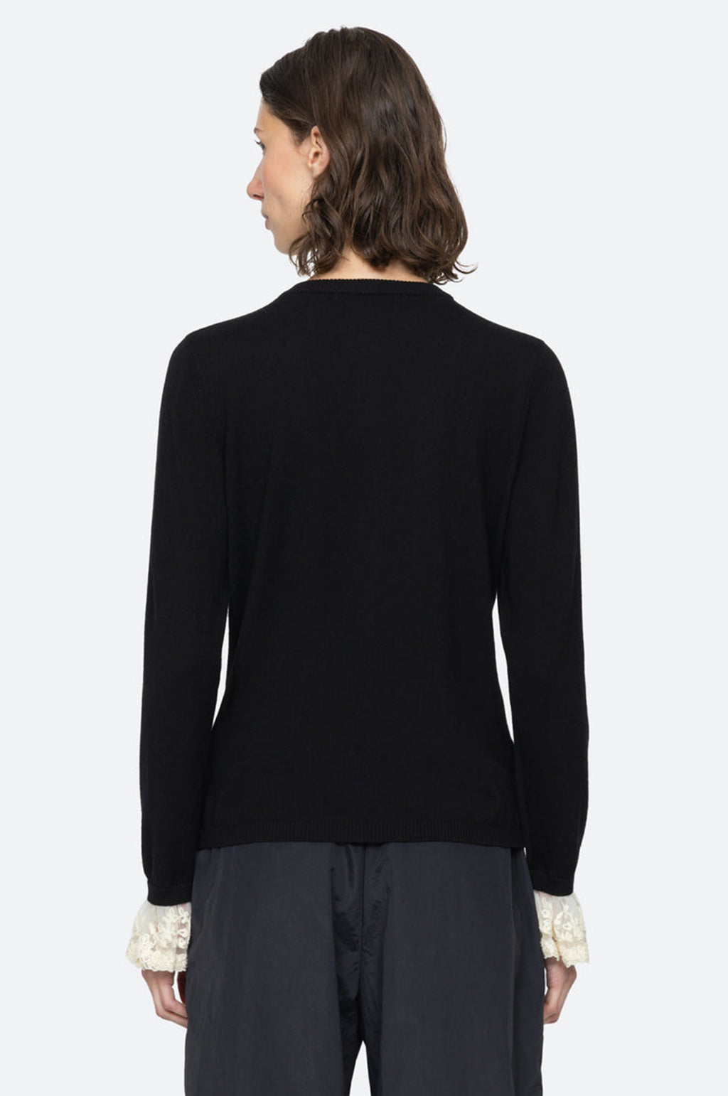 Sea New York Diane Knit Cardigan Black – The Hambledon