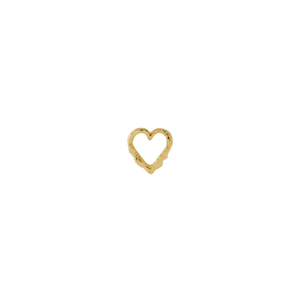 Alex Monroe Teeny Tiny Heart Single Stud Earring 18ct Solid Gold – The ...