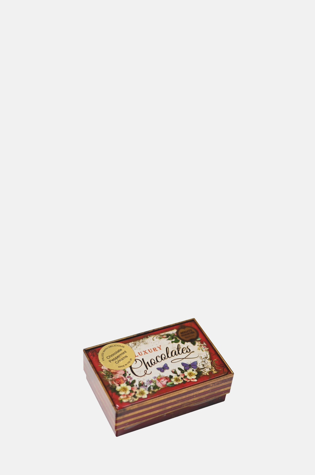 Nostalgia Red Small Chocolate Tin Peppermint Creams – The Hambledon